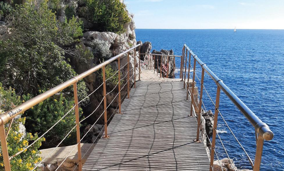 Le sentier du Cap de Nice fait peau neuve | Département des Alpes-Maritimes