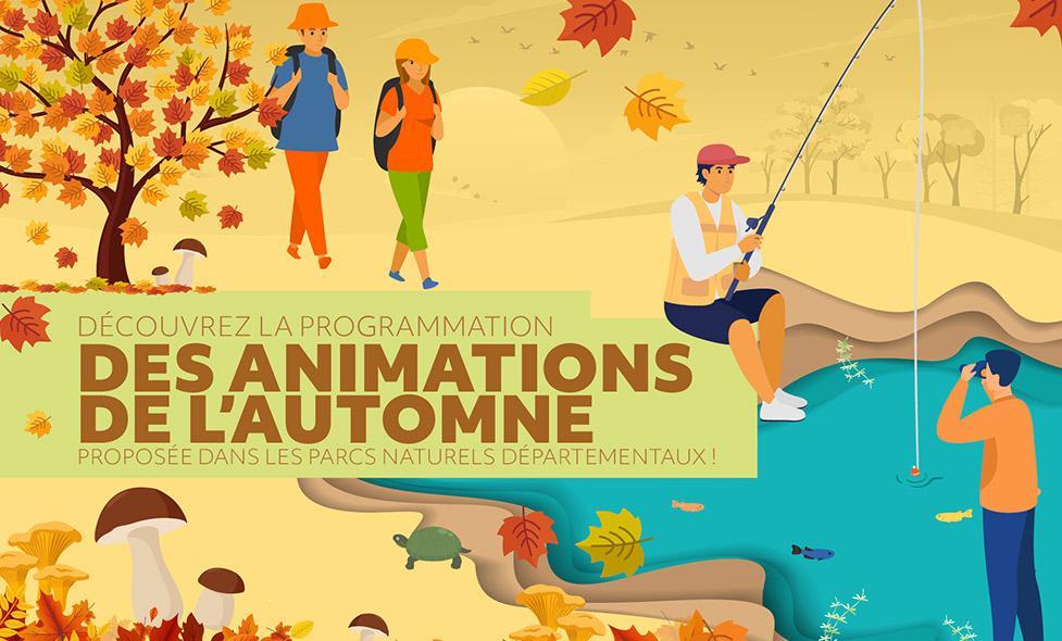 Faites le plein d'animations cet automne dans les parcs naturels ...