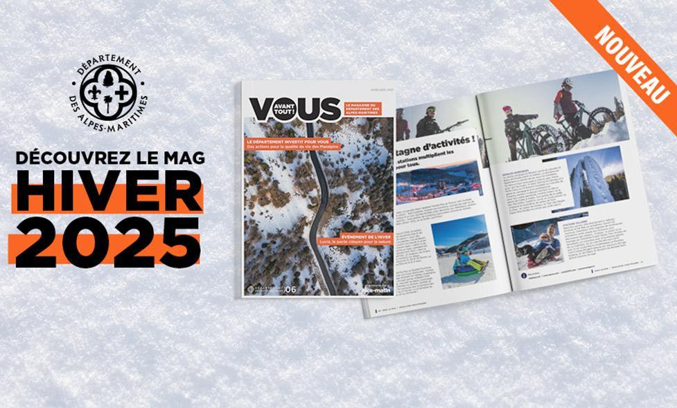 Votre magazine de l'hiver 2025 est en ligne ! | Département des Alpes ...