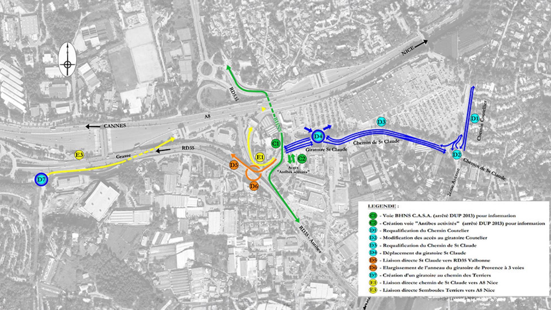Travaux neufs routiers | Département des Alpes-Maritimes